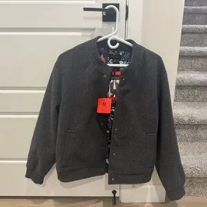 Well Worn | Jackets & Coats | Well Worn Gray Bomber Jacket | Poshmark